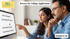 Process for College Application at Kongu Engineering College