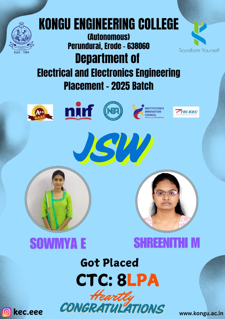 KEC | KONGU ENGINEERING COLLEGE