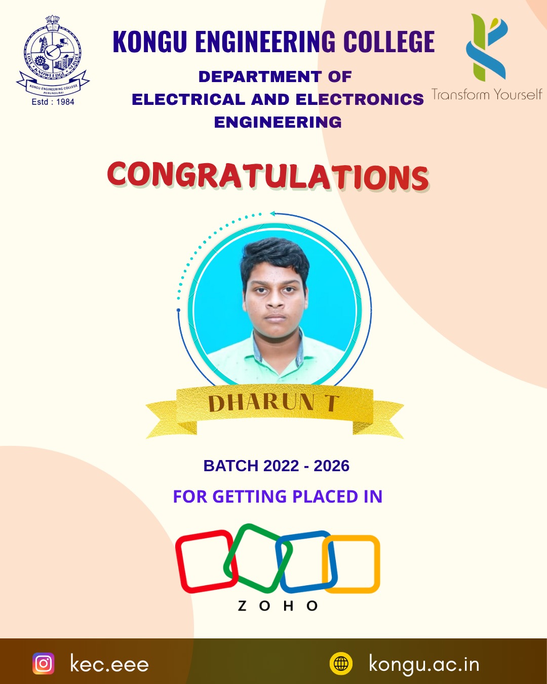 KEC | KONGU ENGINEERING COLLEGE