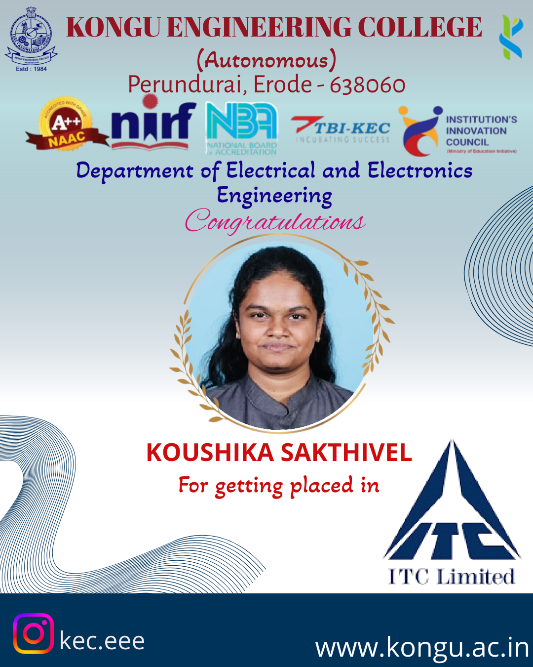 KEC | KONGU ENGINEERING COLLEGE